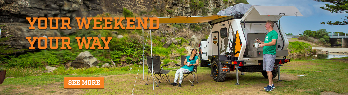 Off Road Camper Trailers | Pod Camping Trailer | Lumberjack