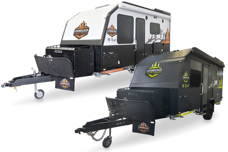 Mt Royal 16ft Hard Roof Hybrid Caravan - Lumberjack RV Camper Trailers