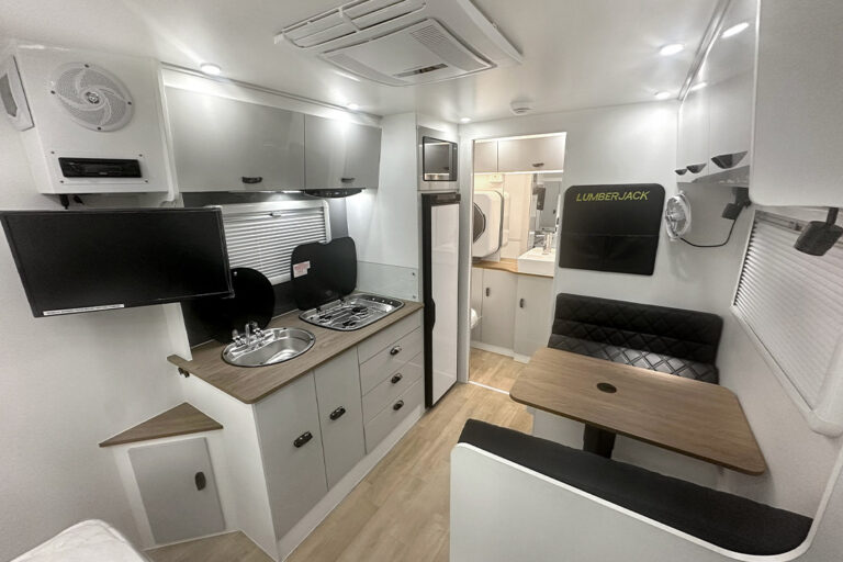 Mt Royal 16ft Hard Roof Hybrid Caravan - Lumberjack RV Camper Trailers