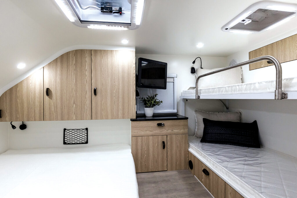 Emerald Family Pod Camper Trailer - Lumberjack RV